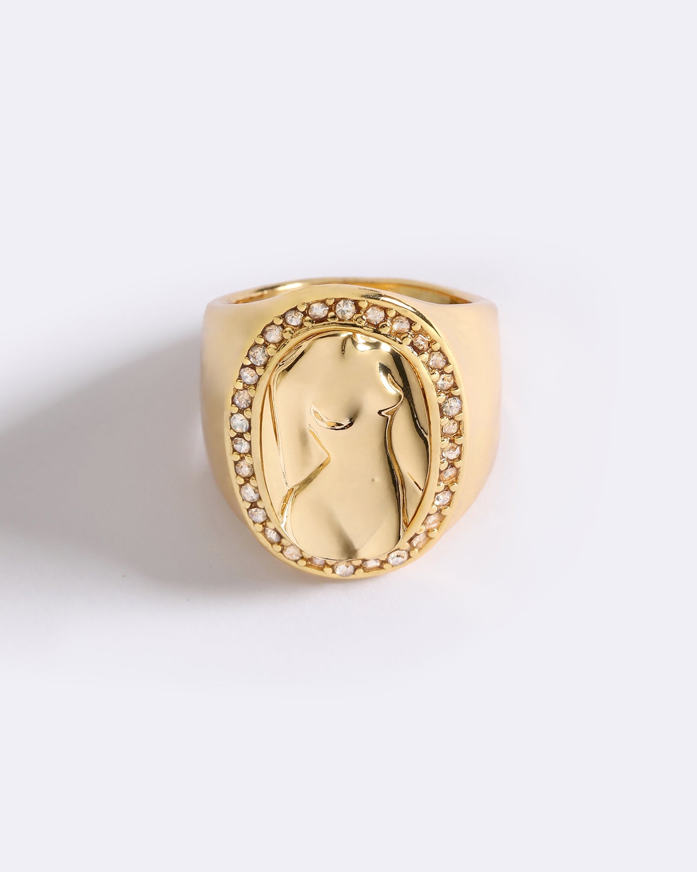 Cameo Pinky Ring